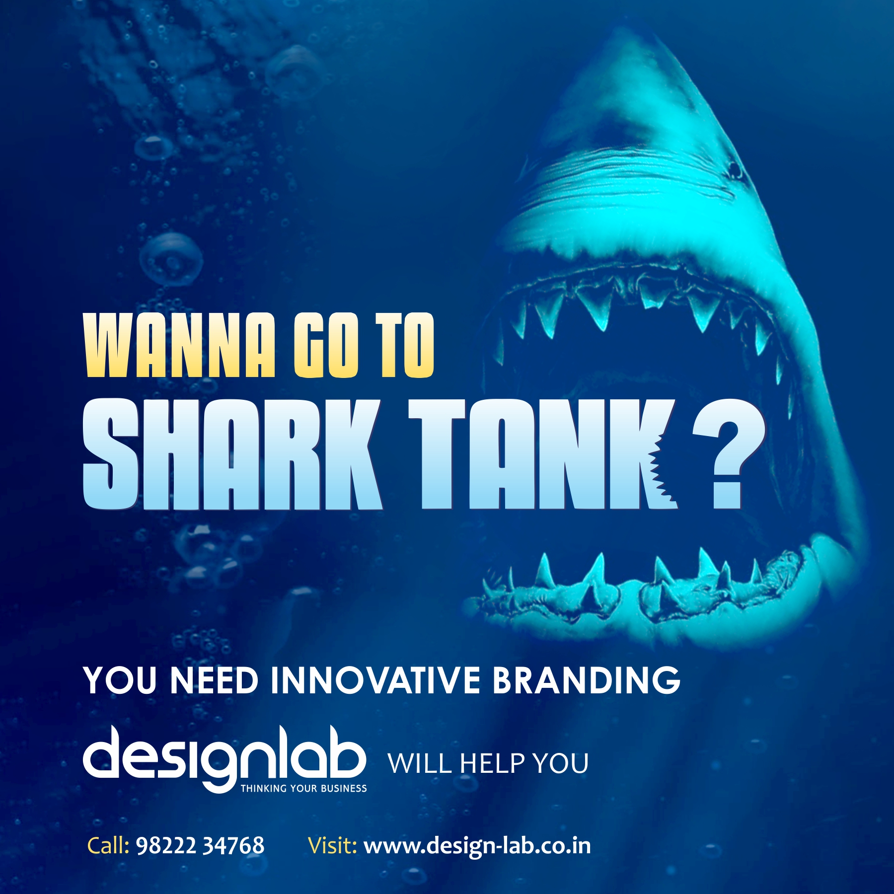 Want to go to the shark tank? You need innovative branding. | DesignLab